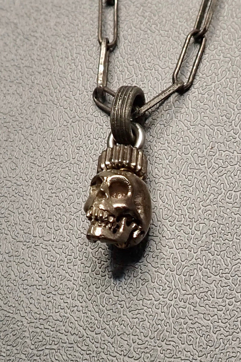 SILVER SKULL PENDANT – Dirty Hands Jewelry