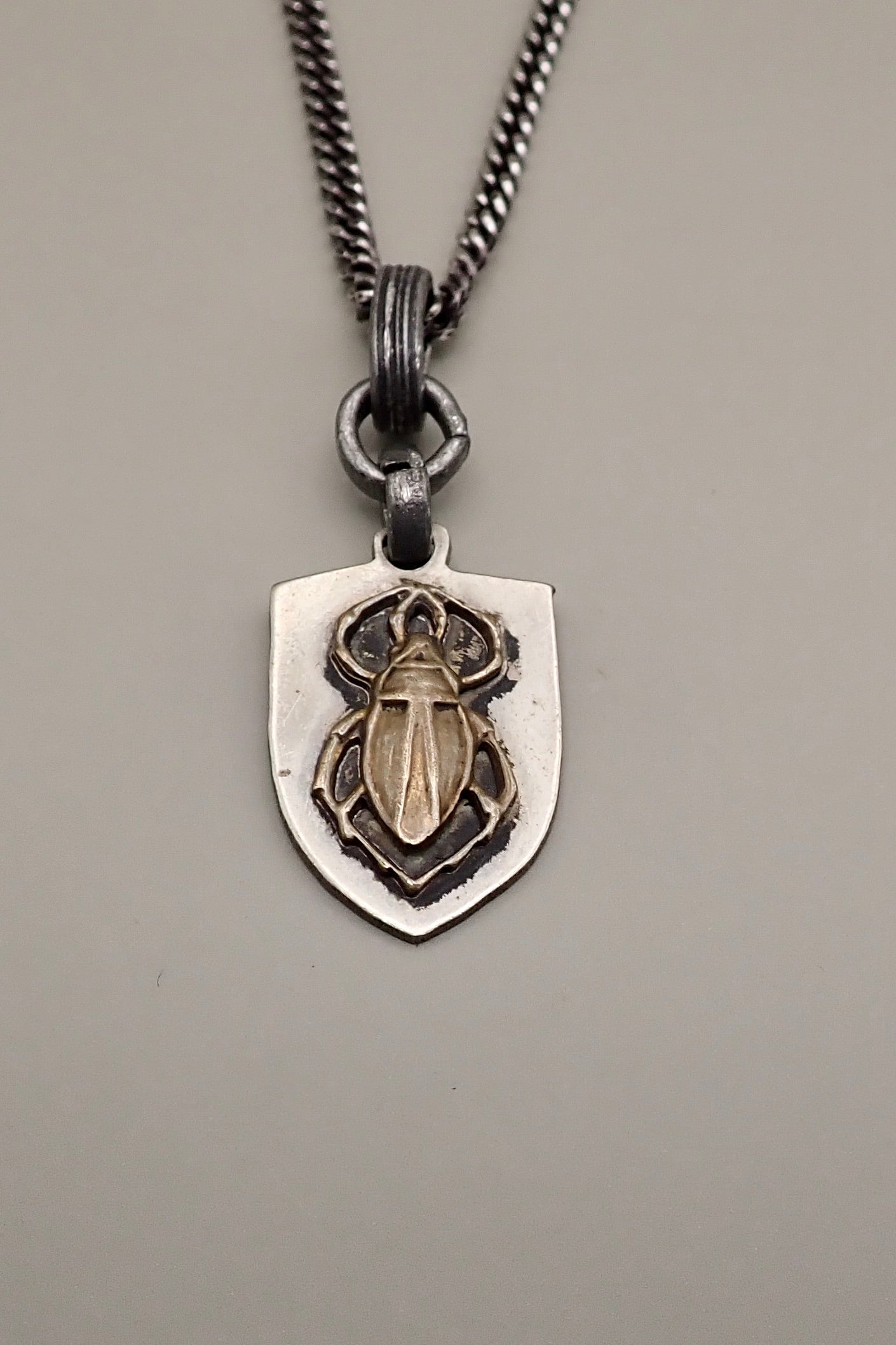 SCARAB BEETLE NECKLACE – Dirty Hands Jewelry