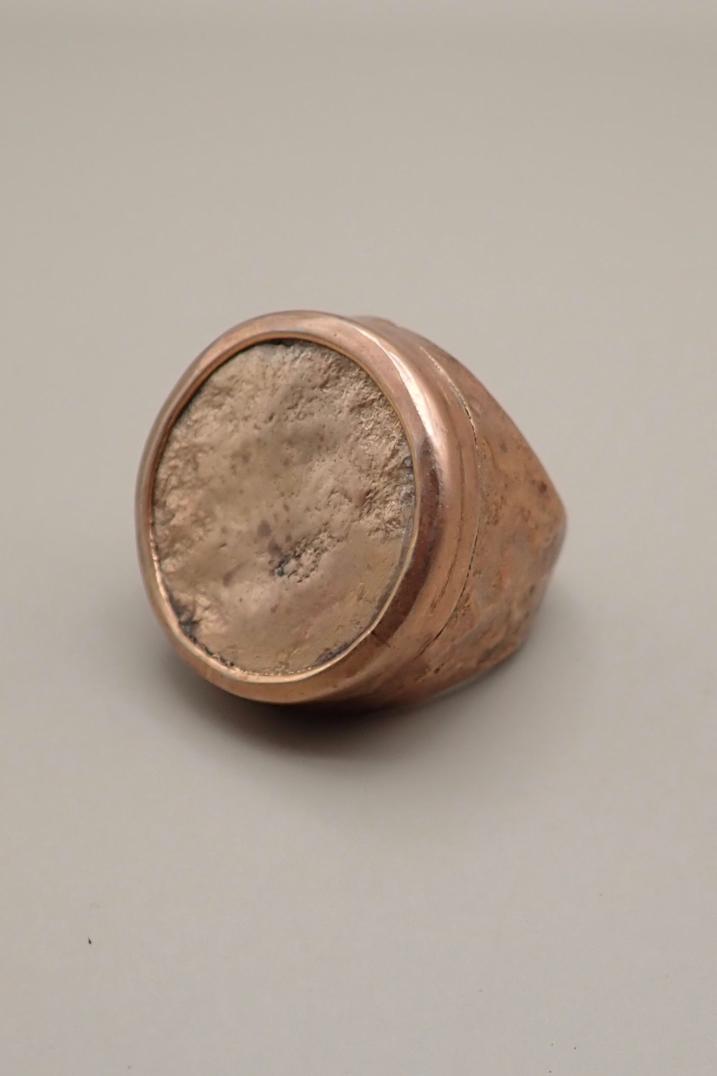 HAMMERED RING – Dirty Hands Jewelry