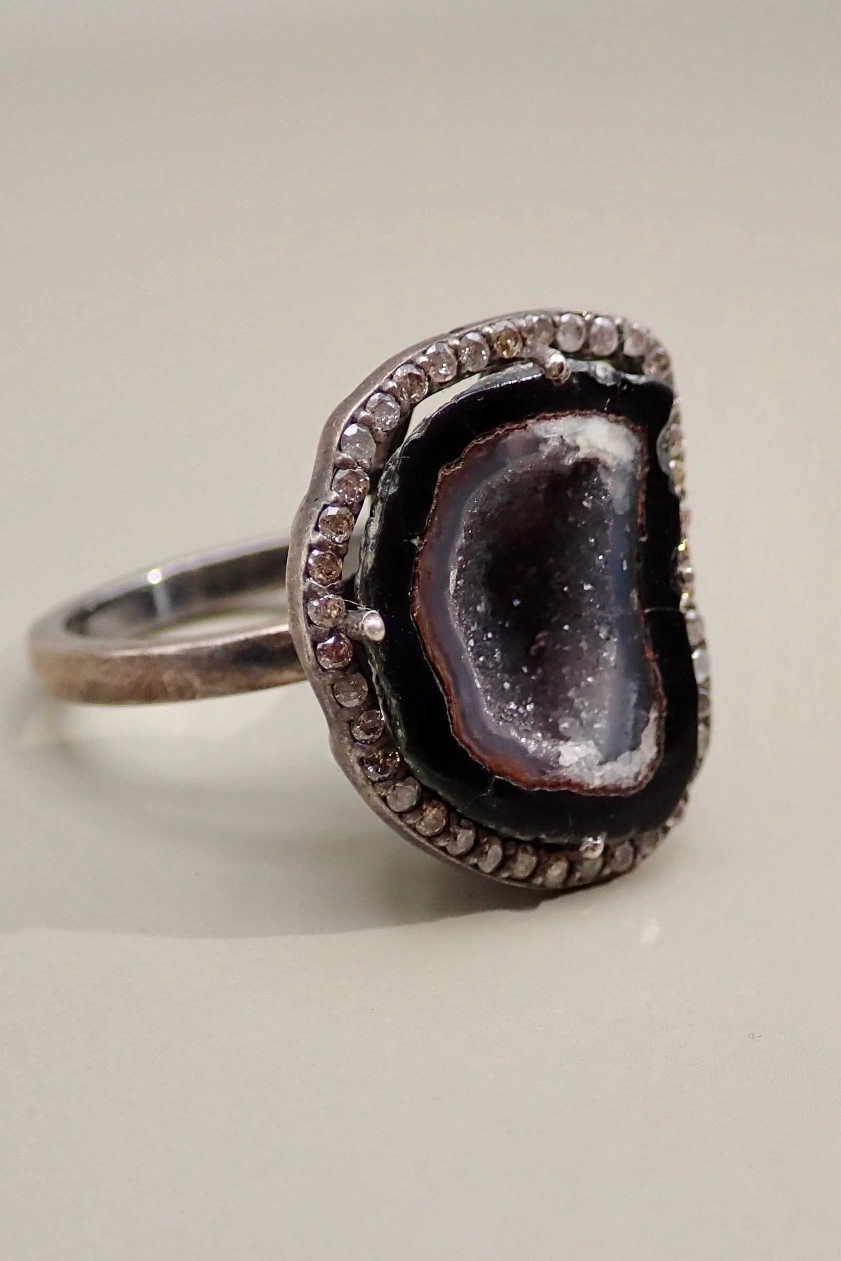 BIG DRUZY & DIAMONDS RING – Dirty Hands Jewelry