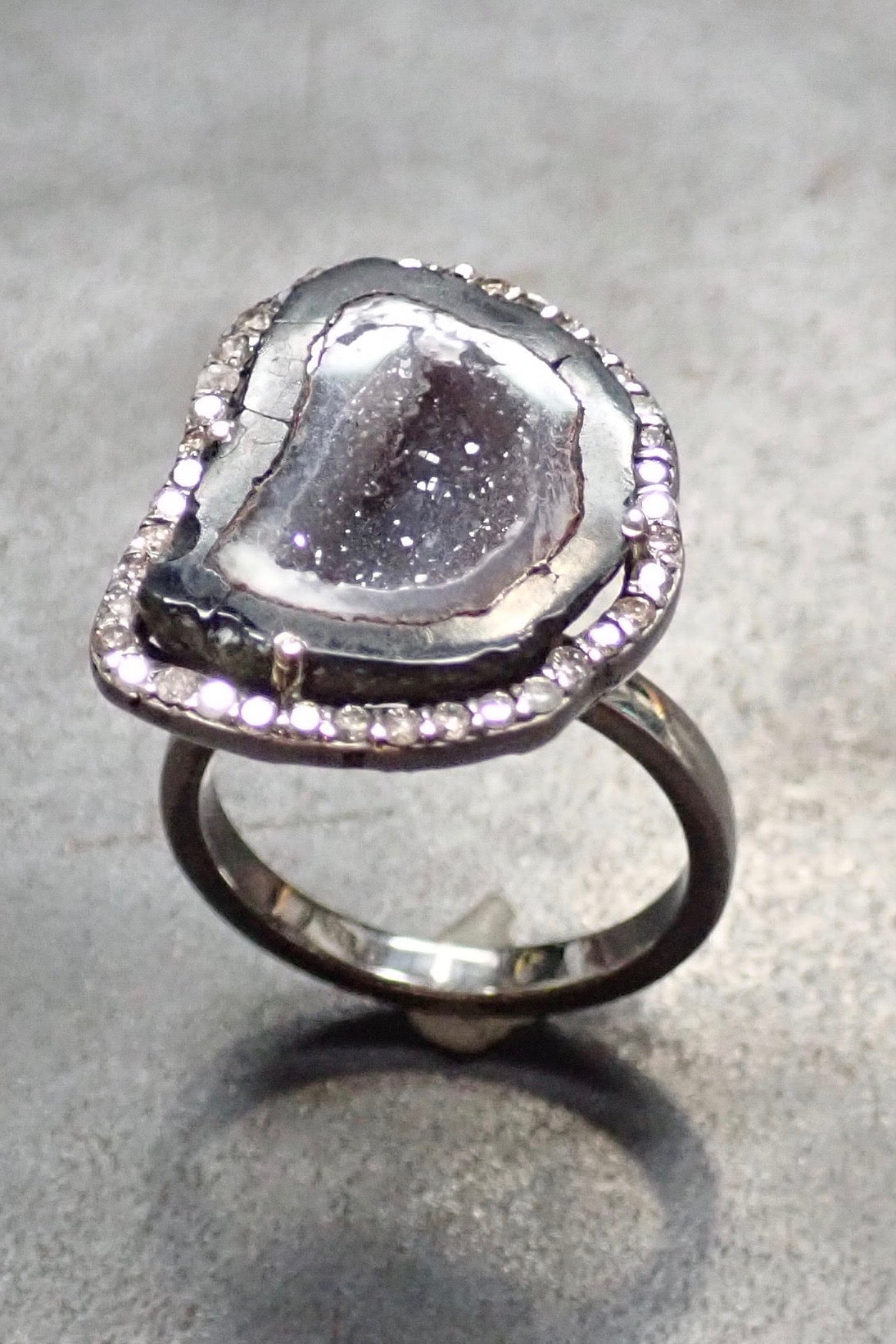 BIG DRUZY & DIAMONDS RING – Dirty Hands Jewelry